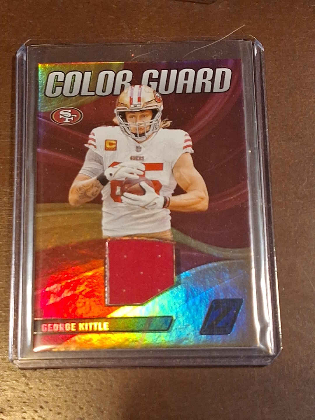 2023 Zenith George Kittle Color Guard Patch CG-20 49ers | eBay