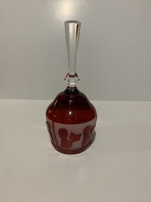 NIB "GOEBEL LIMITED EDITION NOEL 1978 RUBY RED CRYSTAL BELL | eBay