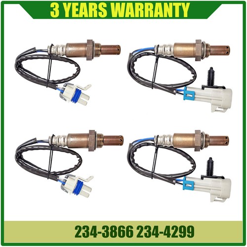 Set 4 Upstream&Downstream O2 Oxygen Sensor For Chevy Silverado GMC ...