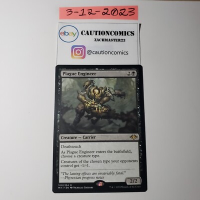 Plague Engineer Modern Horizons 100/254 Regular Rare (Box2) NM | eBay
