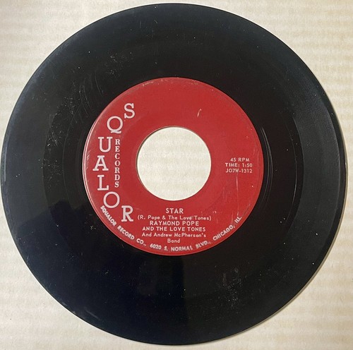 Raymond Pope & The Love Tones DOO WOP 45 I Love Nadine / Star SQUALOR ...