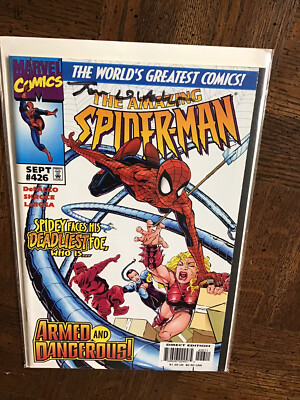 AMAZING SPIDER-MAN #426 Marvel Comics ~ SIGNED BY TOM DEFALCO ~ UNREAD ...