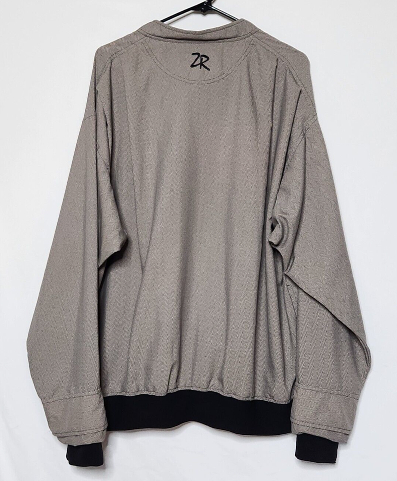 Zero Restriction Mens XL Windbreaker Pullover Jacket Golf 1/4 Snap Long ...