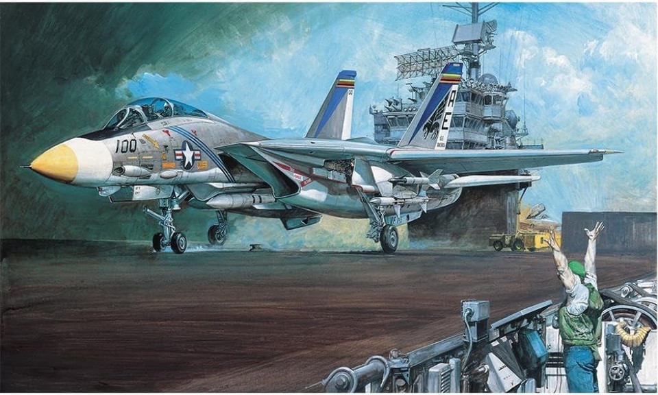 Academy 1/72 12563 USN F-14A VF-143 Pukin Dogs Hobby Model Kits | eBay