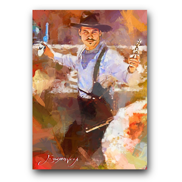 Doc Holliday #8 Art Card Limited 49/50 Edward Vela Signed (Movies ...