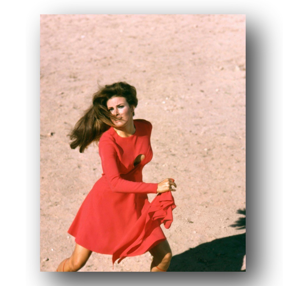 Raquel Welch Running in Red Dress Scene from 1967 Movie Fathom Vintage ...