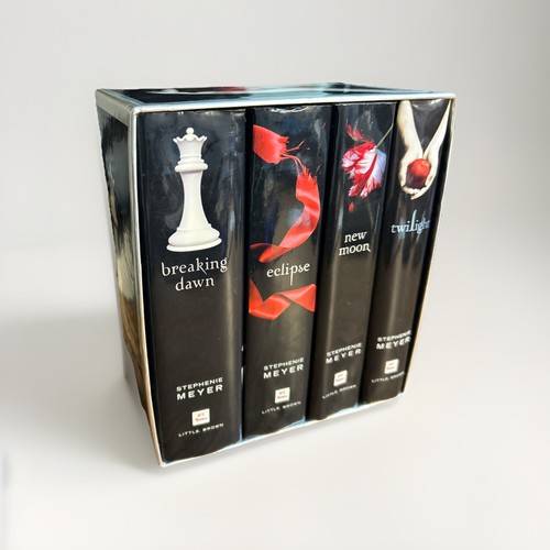 Twilight Saga Box Set 1st Ed Hardcover Lot 4 Books w/DJ Stephenie Meyer ...