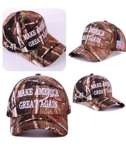 President Donald Trump 45-47 Hat 2025 Make America Great Again CAMO ...