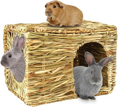 Extra Large Grass House for Rabbit, Foldable & Comfortable - Small ...