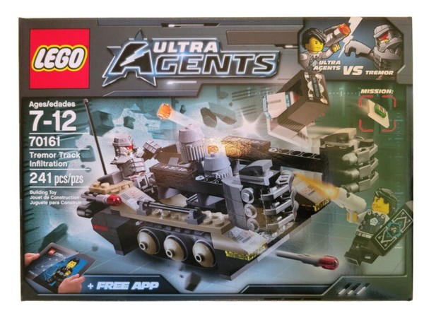 LEGO Ultra Agents: Tremor Track Infiltration (70161) for sale online | eBay