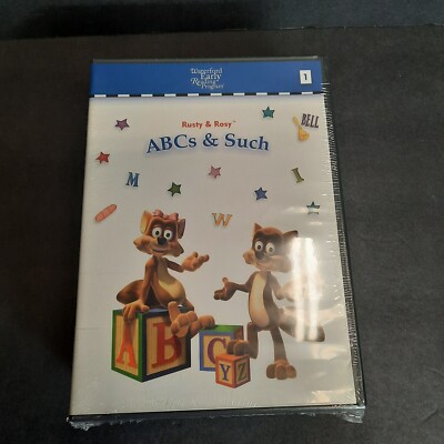 NEW Waterford Institute Early Reading Program RUSTY & ROSY (Vol. 1-4 ...