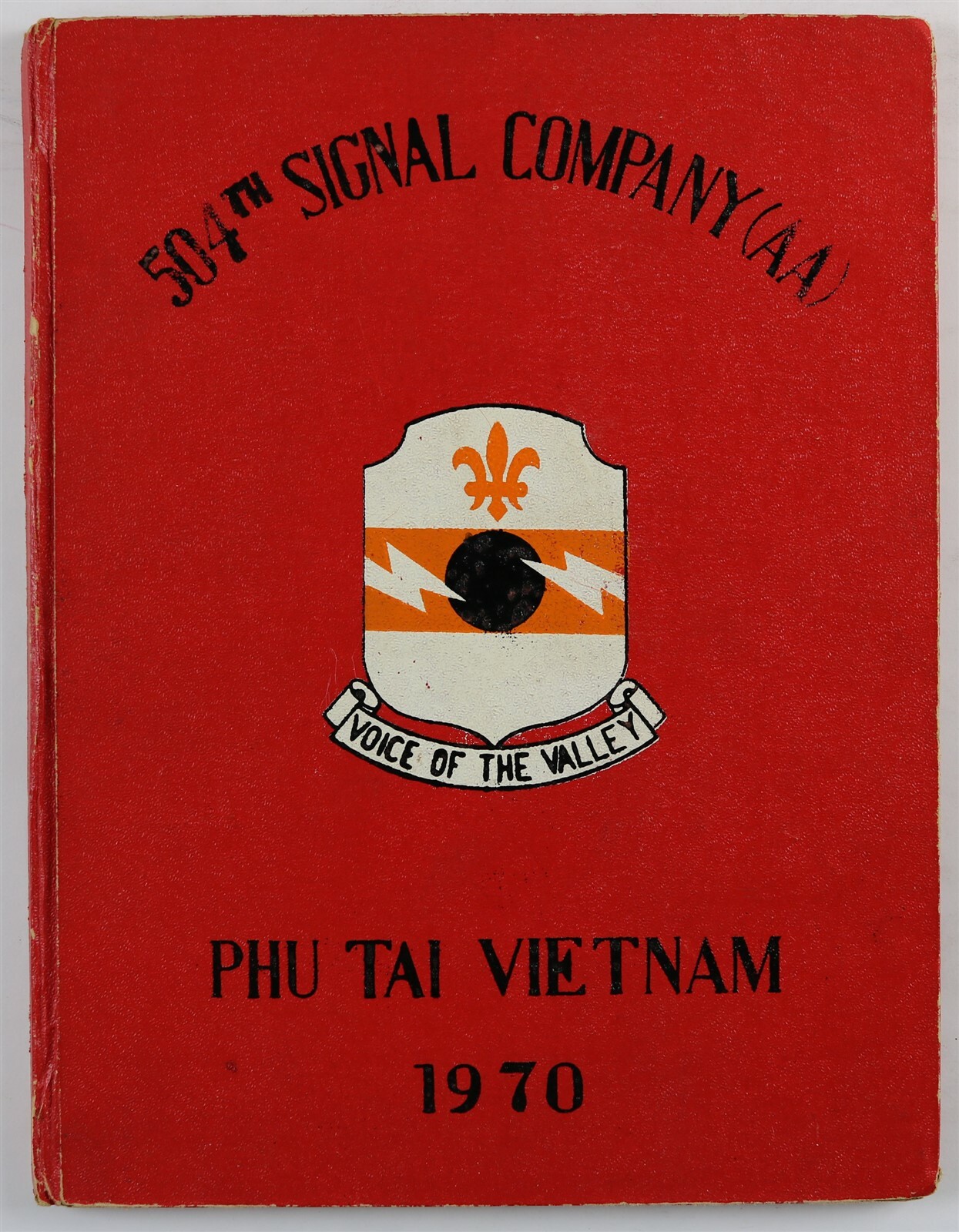 504th Signal Company (AA) 1970 Phu Tai Vietnam Unit History Book | eBay