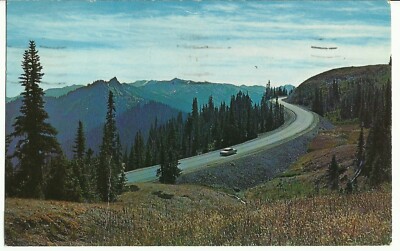 HEART-OF-THE-HILLS ROAD TO HURRICANE RIDGE Olympic National Park WA Vtg ...