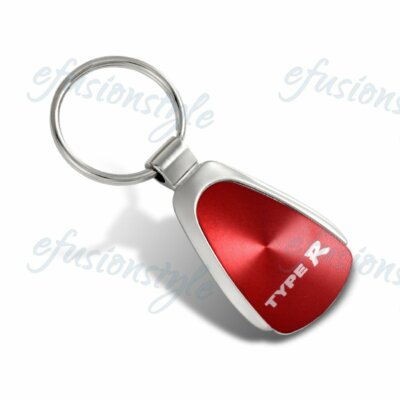 For Honda Type R Red Tear Drop Authentic Key Fob Keyring Keychain ...