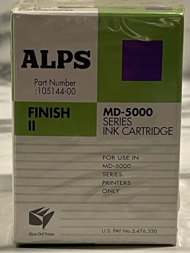 🔥BRAND NEW ALPS Finish Coat PRINTER INK CARTRIDGE MD SERIES | eBay
