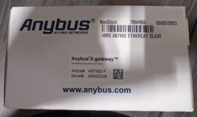 ANYBUS X-GATEWAY AB7682-F ETHERNET & COMMUNICATION MODULES | eBay