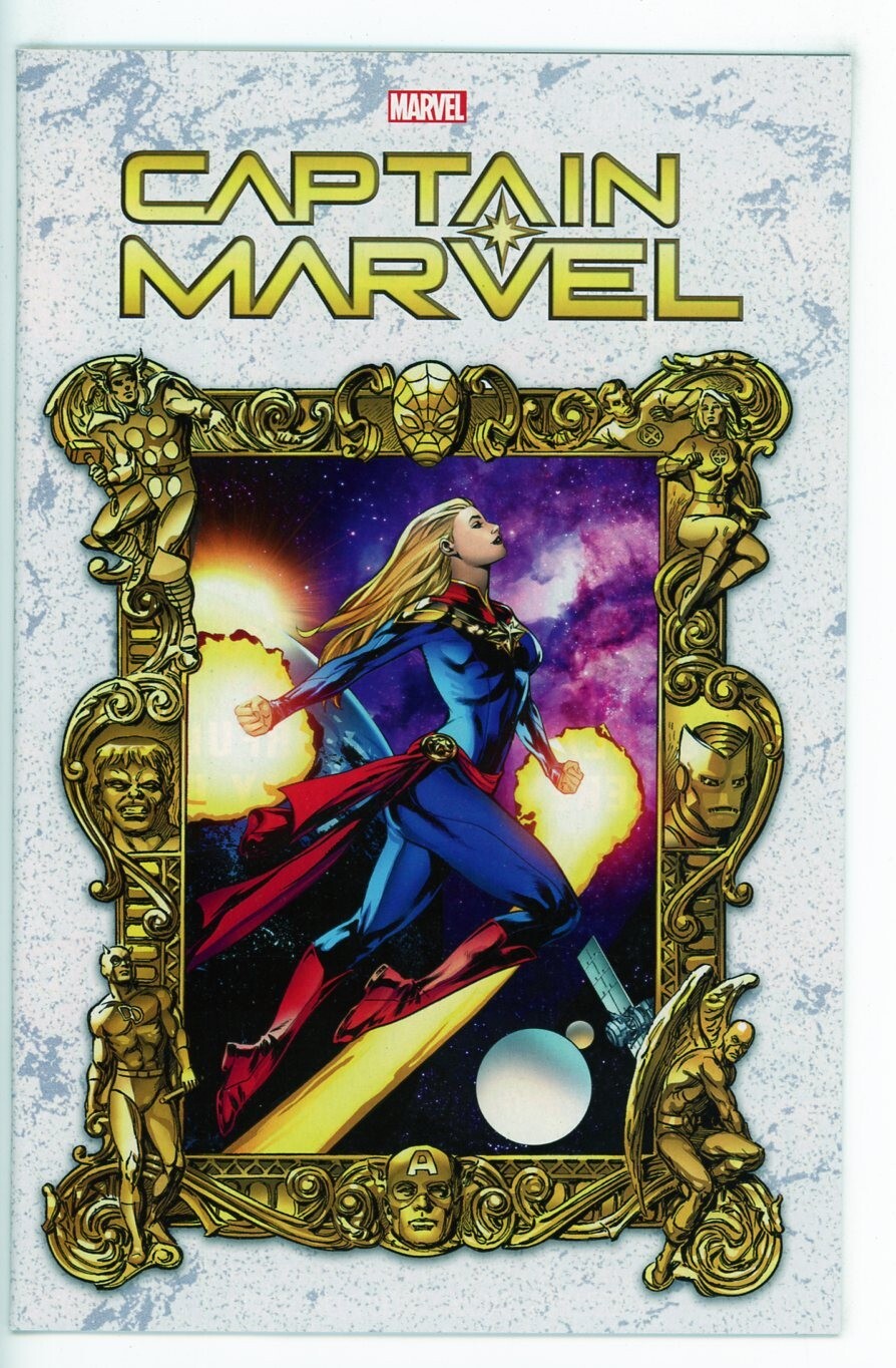 CAPTAIN MARVEL #26 NM 2021 EMA LUPACCHINO MARVEL MASTERWORKS VARIANT b ...