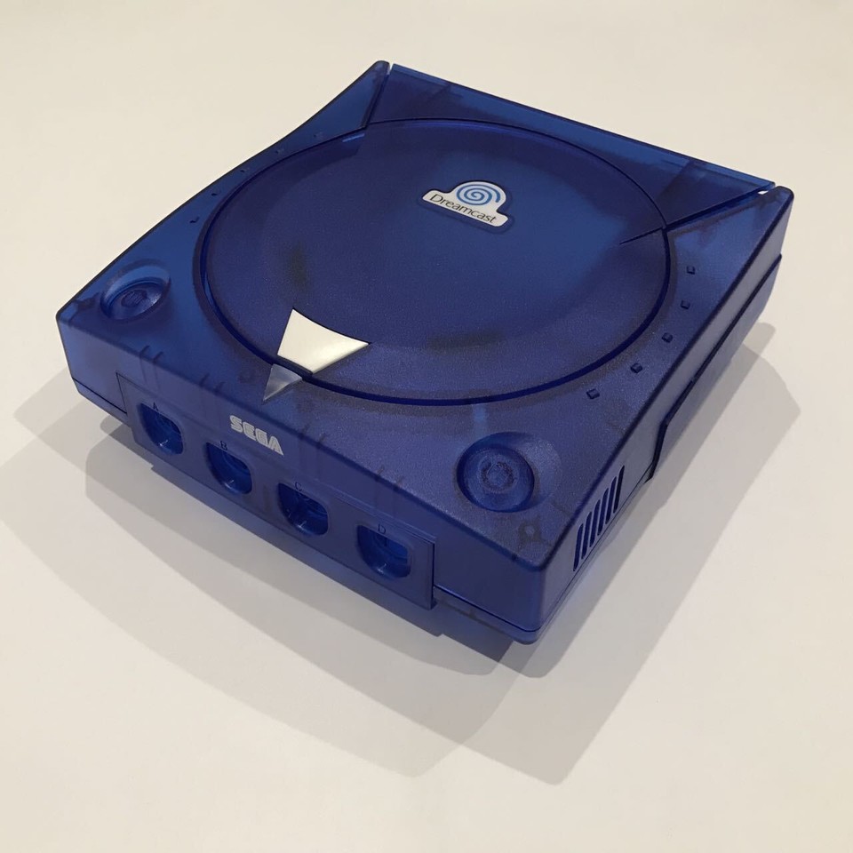 Replacement Translucent Case Shell for SEGA Dreamcast Transparent ...