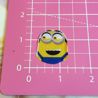 Minions Fabric Iron-On Applique Patches For Kids, Jacket Funny Cartoons ...