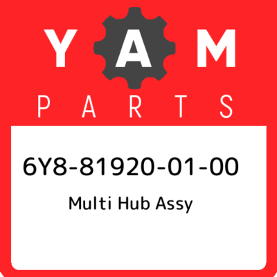 6Y8-81920-01-00 Yamaha Multi hub assy 6Y8819200100, New Genuine OEM ...