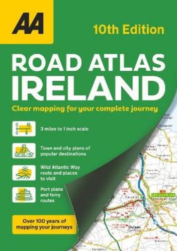 AA Road Atlas Ireland (Paperback) 9780749584238| eBay