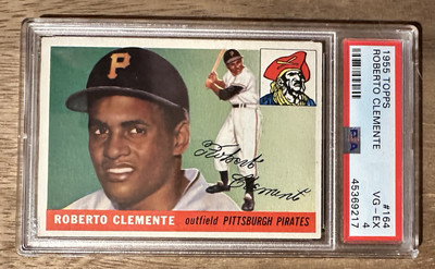 1955 Roberto Clemente rookie card Psa 4 | eBay