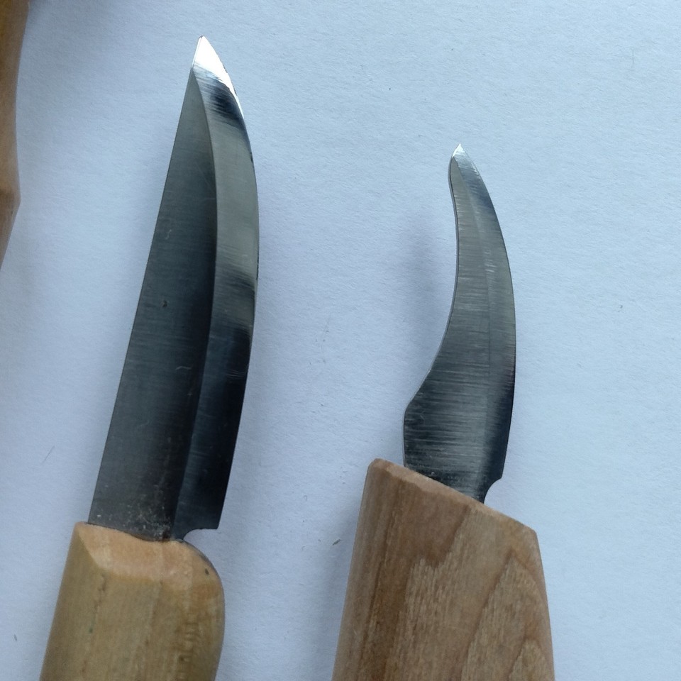 5 Woodcarving tools: knives gouges Beavercraft Power Grip knife gouge combo | eBay