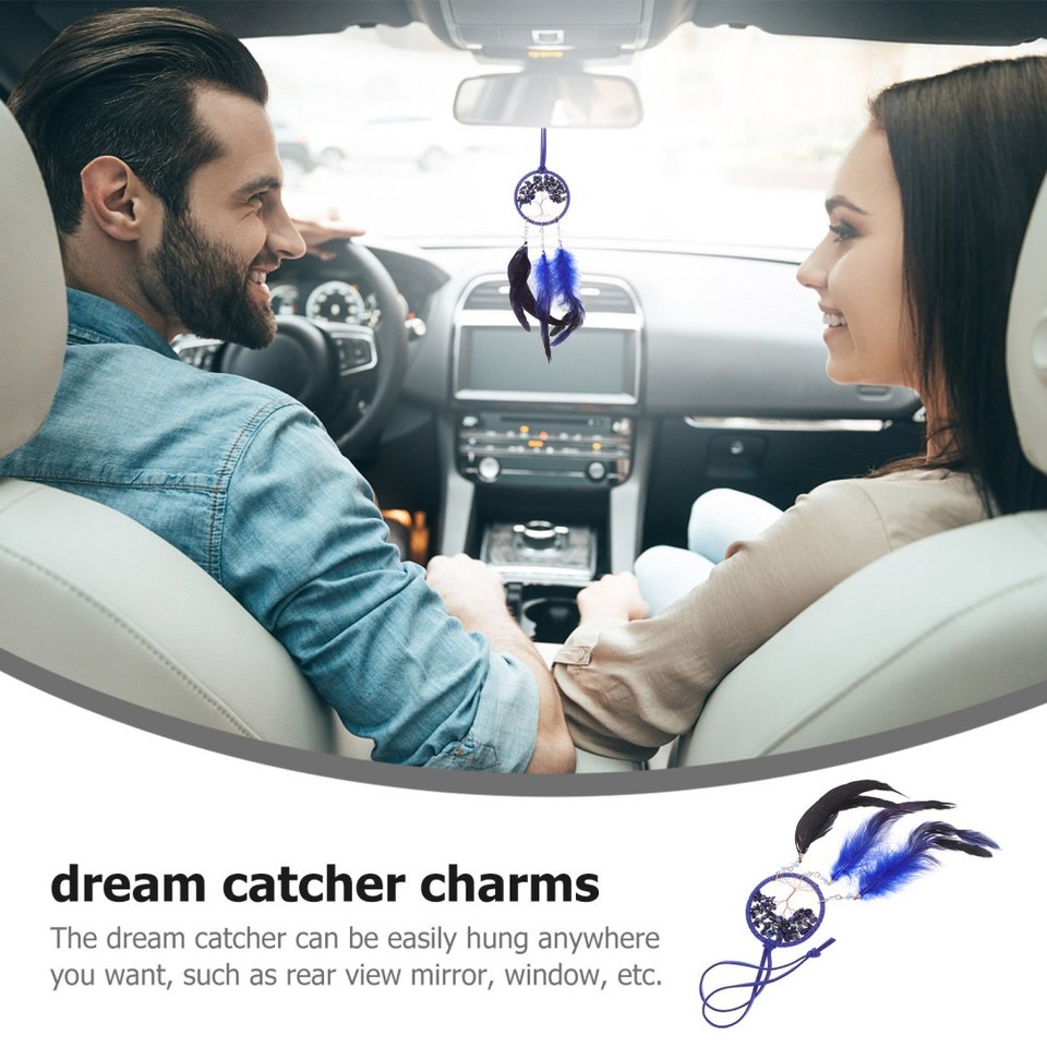 Tree Crystal Dreamcatcher Car Interior Pendant Dream Catcher Wall ...