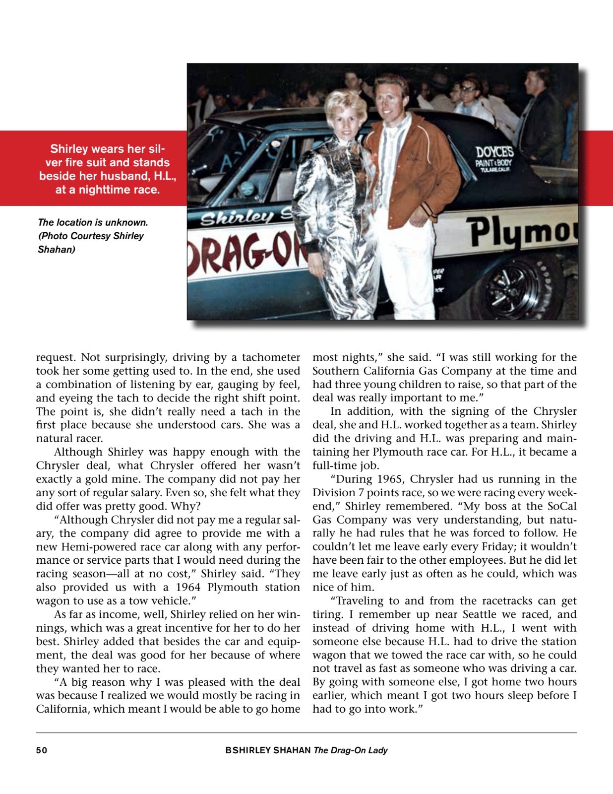 CT675 Shirley Shahan: The Drag-On Lady Drag Racing Legend Book First ...