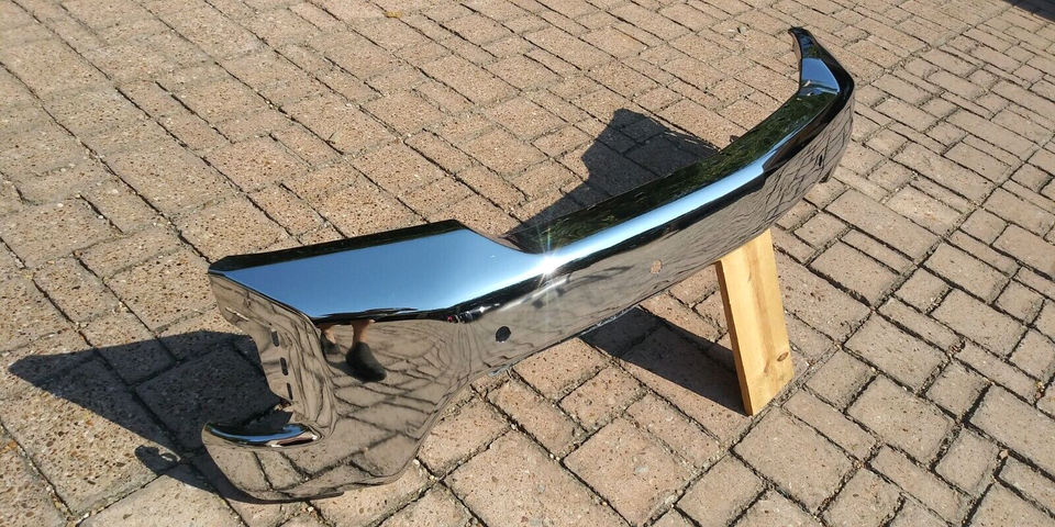 2019 2020 2021 2022 Chevy Silverado 1500 Bright Chrome Front Bumper ...