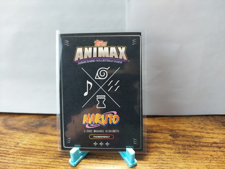 2024 Topps Animax Official Naruto Cards Kankuro TB5 ThunderBolt Foil | eBay