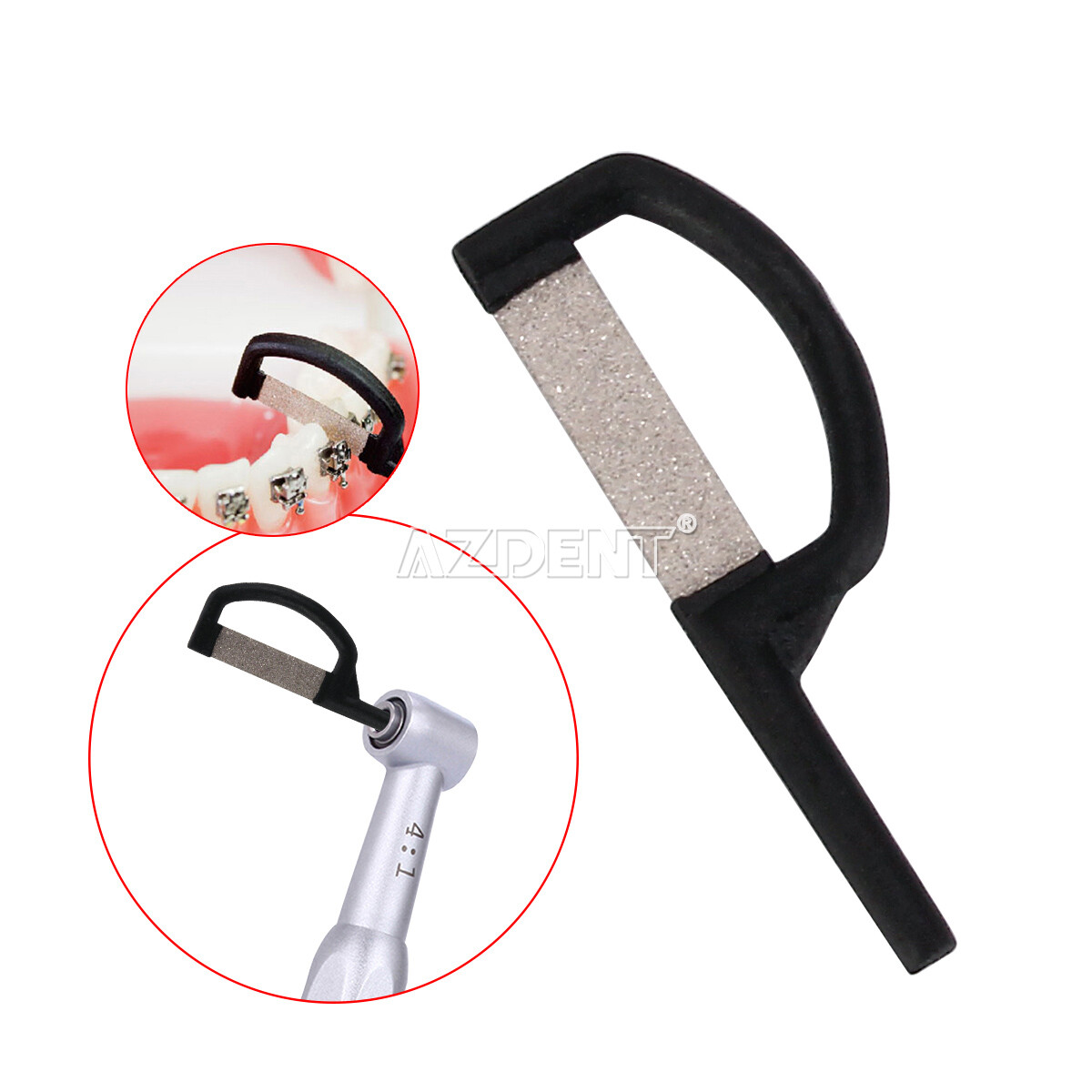 Interproximal Enamel Reduction Strips Dental IPR Strips With Handle ...