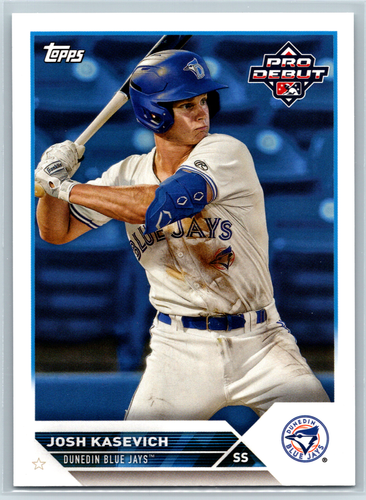 Josh Kasevich 2023 Topps Pro Debut #PD-154 Toronto Blue Jays | eBay