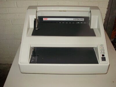 GBC VELOBIND SYSTEM 3 PRO/ Commercial Velo Binder Binding Machine | eBay