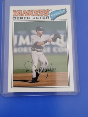Derek jeter 2006 Topps Wal-Mart SP Exclusive #WM45. TRACKING ON ...