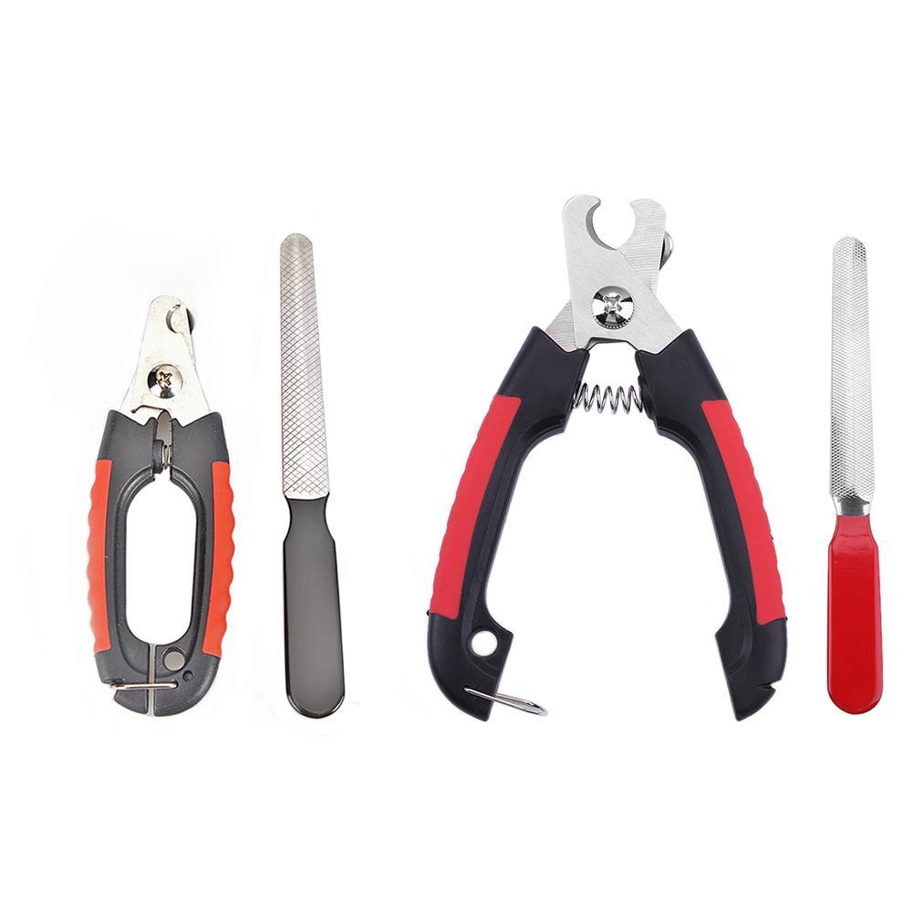 Stainless Steel Dog Nail Trimmer with Lock Dog Nail Grooming Cutter Pet ...