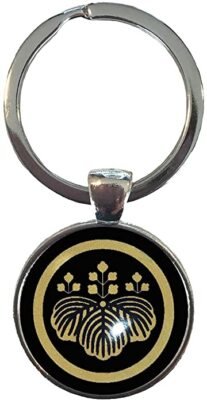 Family Crest Key Chain Maruni gosannokiri Samurai Made in Japan | eBay