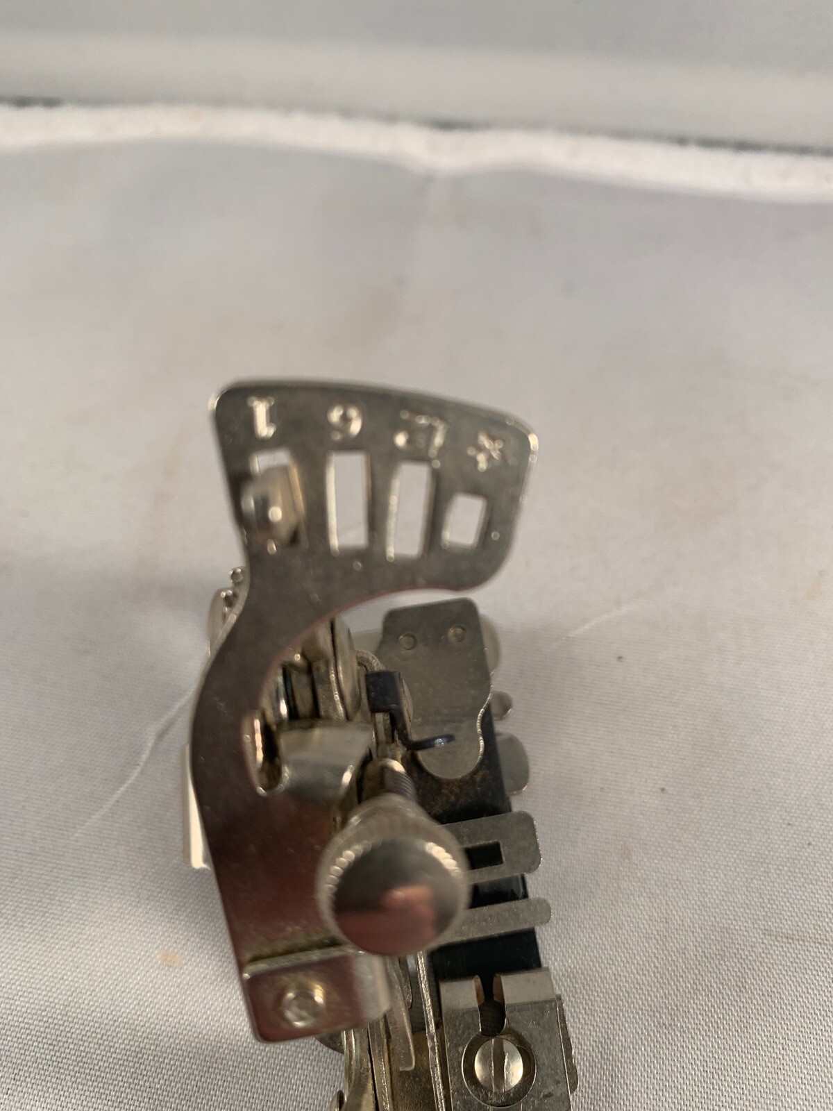 Singer Sewing Machine Ruffler Foot Genuine Made In USA Attachment | eBay