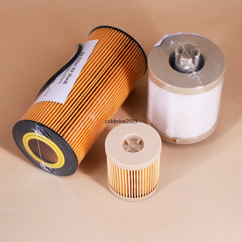 OEM Motorcraft FD4616 FL2016 Powerstroke Diesel Oil & Fuel Filter Kit ...