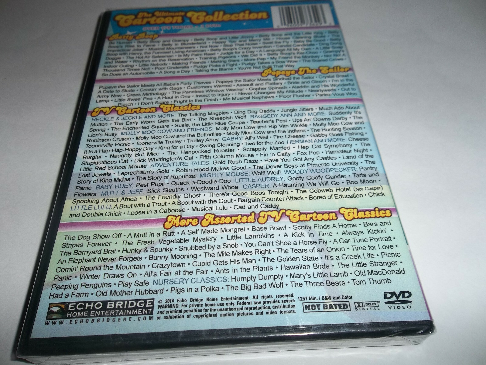 The Ultimate Cartoon Collection: Toon Time DVD 3-Disc Set 2014 – New ...