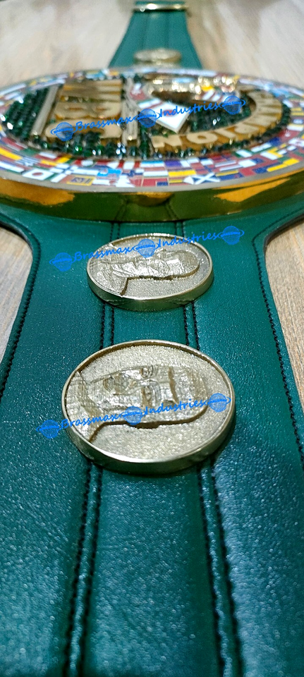 WBC Emerald World Boxing Championship Belt- 8mm 3D Plates - World ...