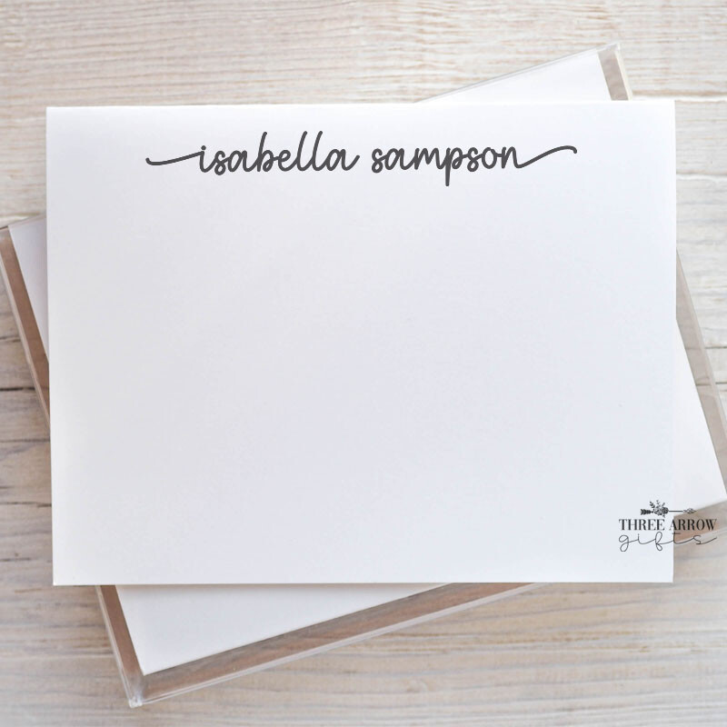 Personalized Note Cards For Women Personalized Notes & Cards