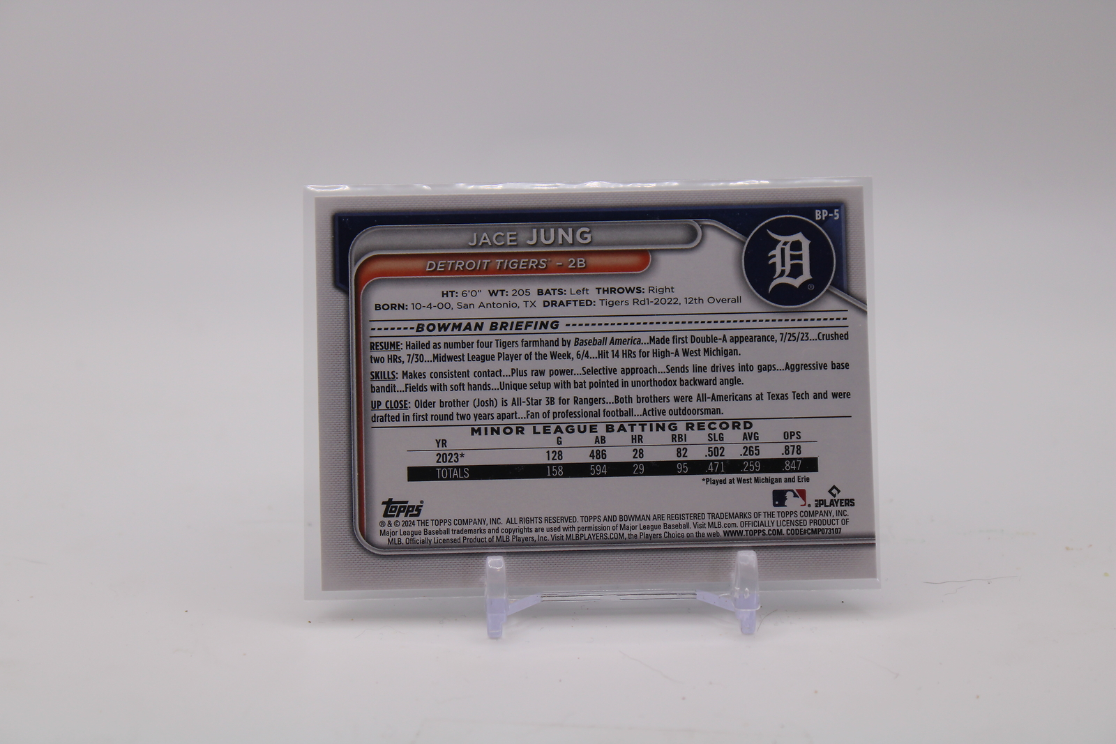 2024 Bowman #BCP-47 Jackson Holliday Chrome Prospects | eBay