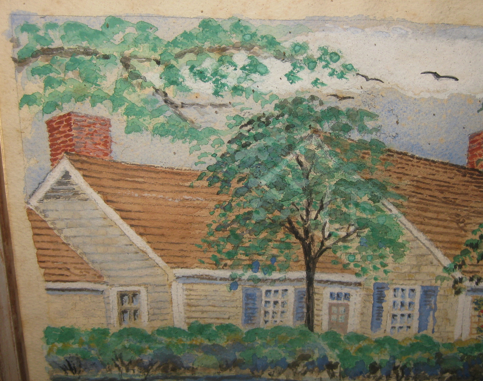 Early JOHN BURTON HARTER Eastham CAPE COD House PAINTING - Listed New ...