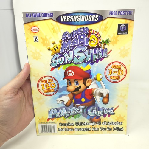 Versus Official Perfect Guide Nintendo Gamecube Super Mario Sunshine w ...