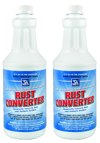 2x AP Rust Converter 154 3X Chemistry; Brush On; 32 Ounce Quart; Single ...