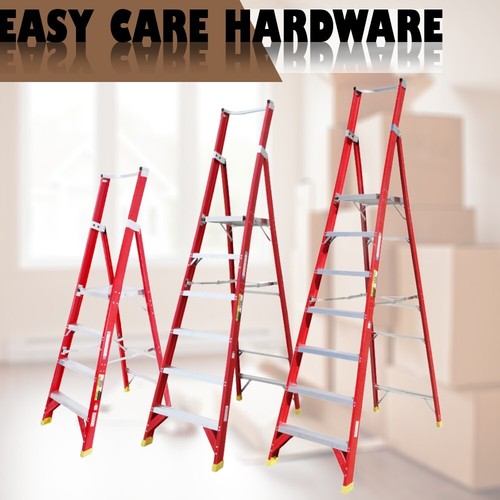 Platform Fiberglass Ladder 7 ft foot Step Australia Standard Order ...