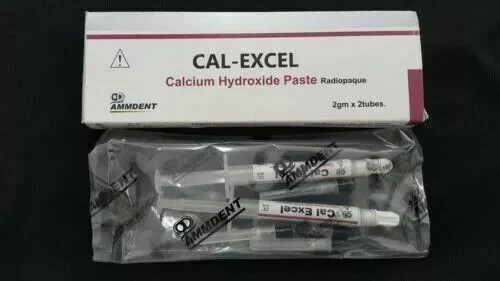 AMMDENT CAL EXCEL RADIOPAQUE CALCIUM HYDROXIDE PASTE ENDODONTIC DENTAL ...