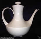 BLOCK BIDASOA SPAIN BLANCO TEAPOT 32 OZ ALL WHITE ESPANA | eBay
