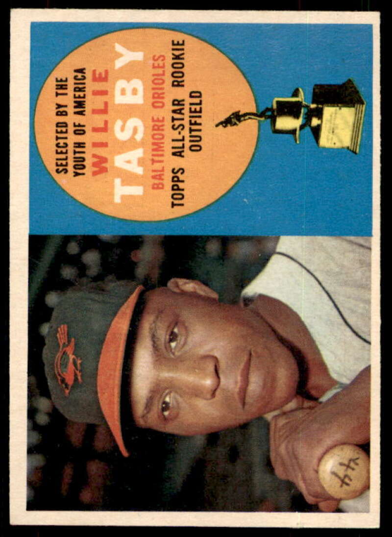 Willie Tasby ASR Card 1960 Topps #322 | eBay